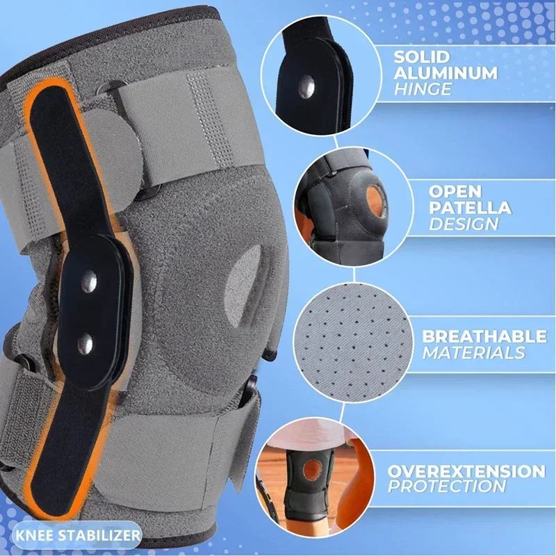 1pcs-Knee-Brace-Protector-Pad-with-Dual-Metal-Side-Stabilizers-Knee ...