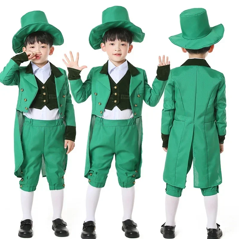 Fato-de-elfo-verde-para-meninos-Goblin-irland-s-Dia-das-Bruxas-Rave-Dia ...