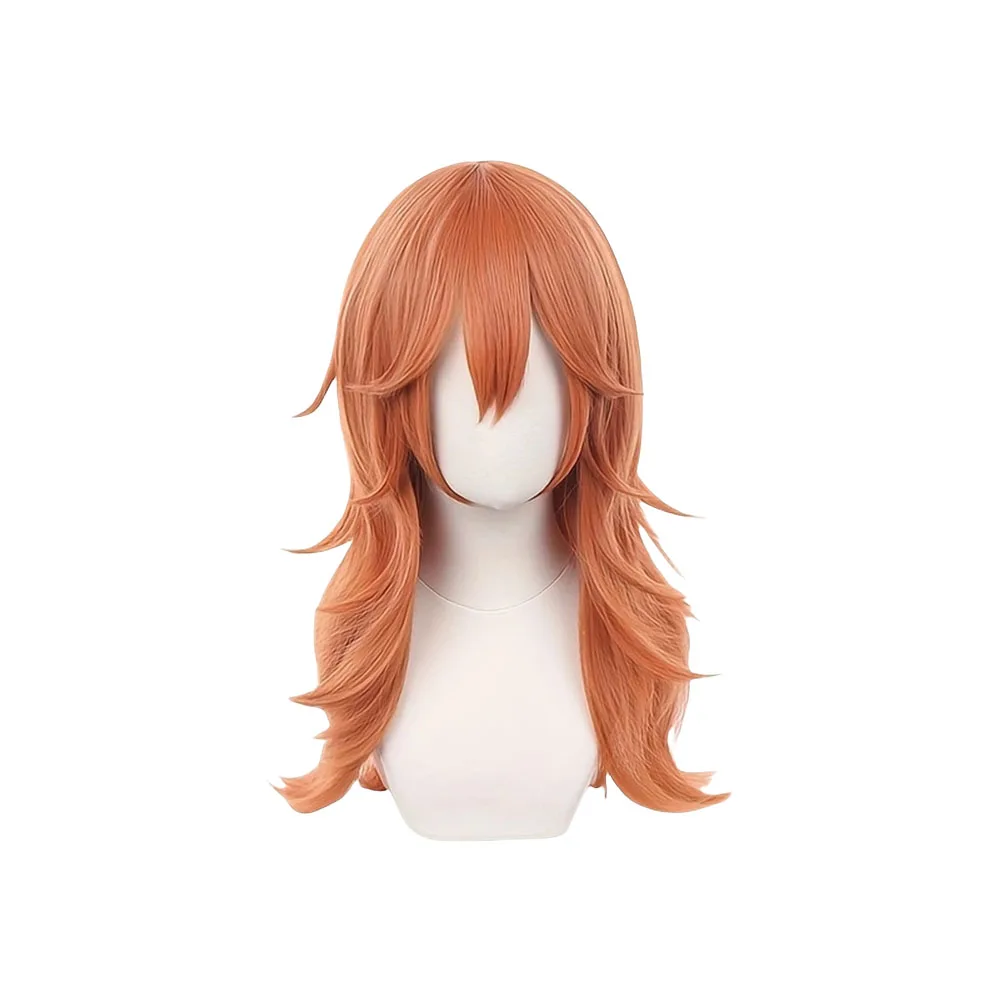 Chainsaw-Man-Cosplay-Angel-Cosplay-Orange-Brown-Anime-Wigs-Heat ...