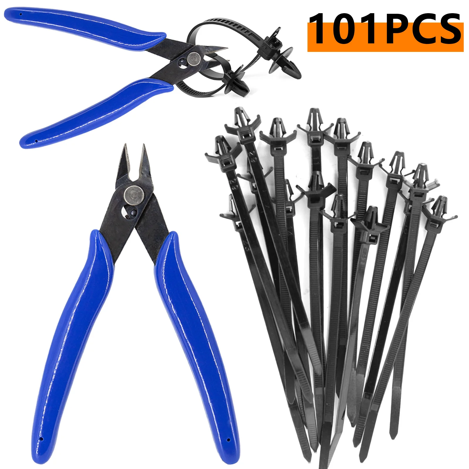 Cable Cutter Cutting Pliers Car Wire Harness Fastener Clamp Clip Ties ...