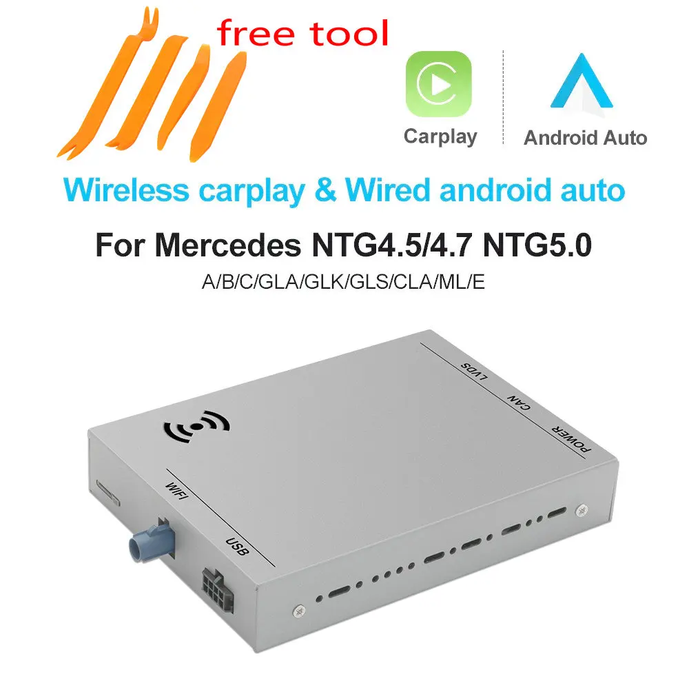 Wireless-Apple-Carplay-Android-Auto-f-r-Mercedes-Benz-W176-W204-W205 ...