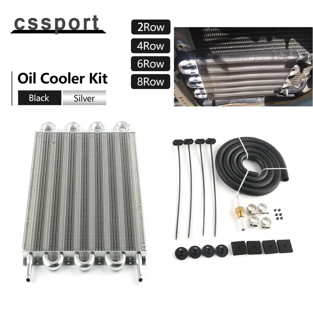 2-Row-4-Row-6-Row-8-Row-Universal-Aluminum-Remote-Transmission-Oil ...