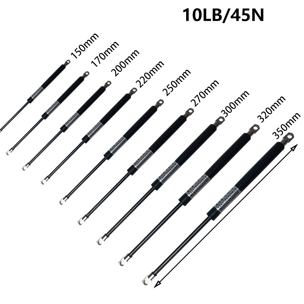 1PC-45N-10LB-Gas-Struts-with-Steel-Eyes-Ends-Shock-Absorbers-Gas-Spring ...