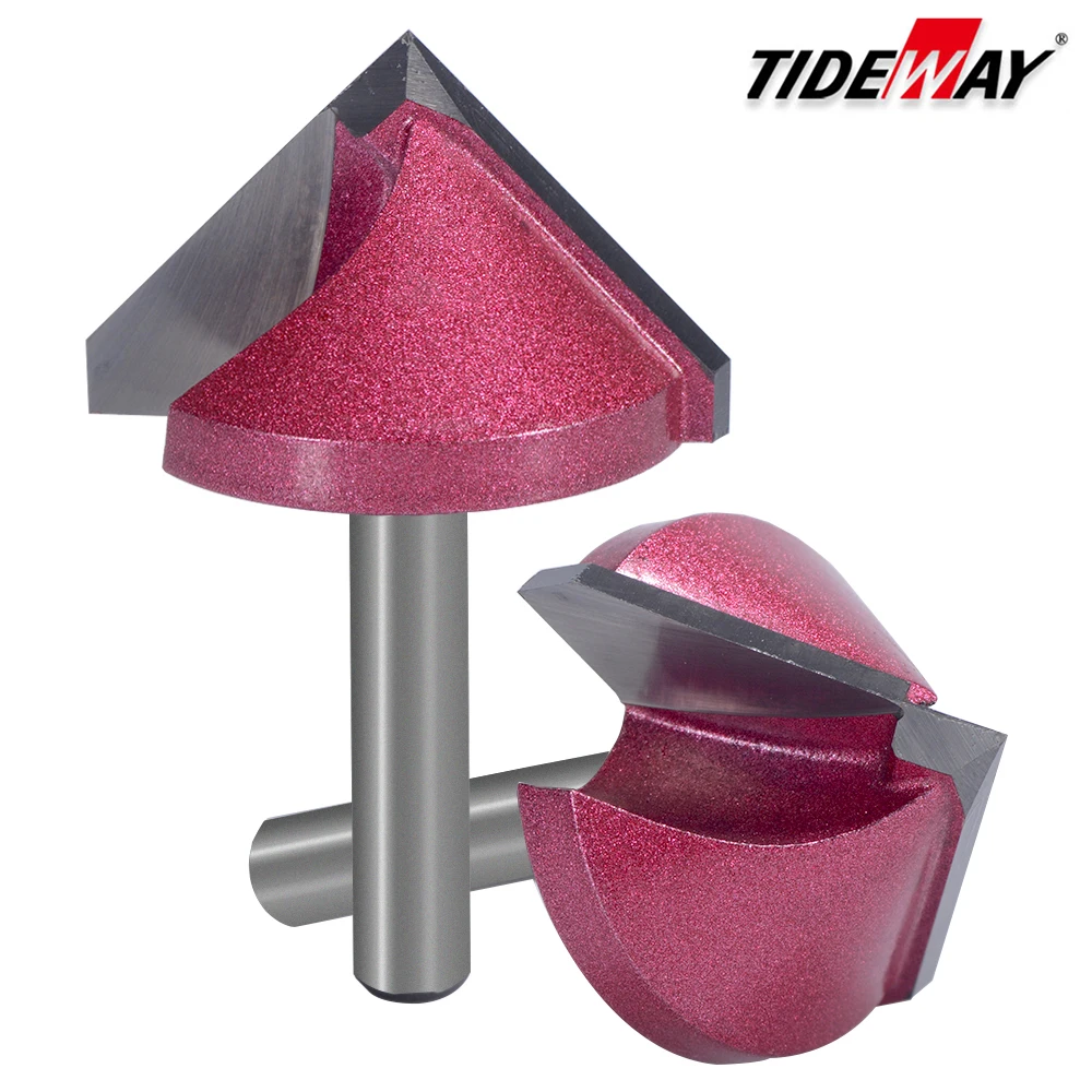 1Pcs 6mm Shank V Bit,CNC solid carbide end mill, woodworking milling ...