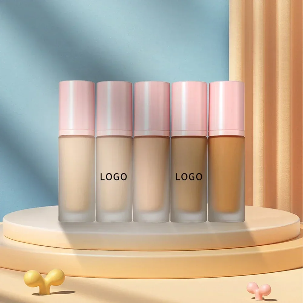 18-color Private Label 35ml Liquid Foundation Custom Logo Bulk Matte ...