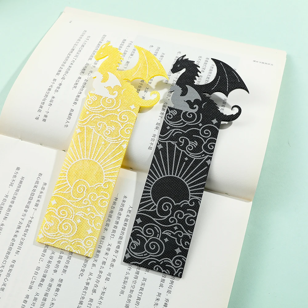 Anime Black Dragon Book Mark Collect Gift for Book Lovers Acrylic ...