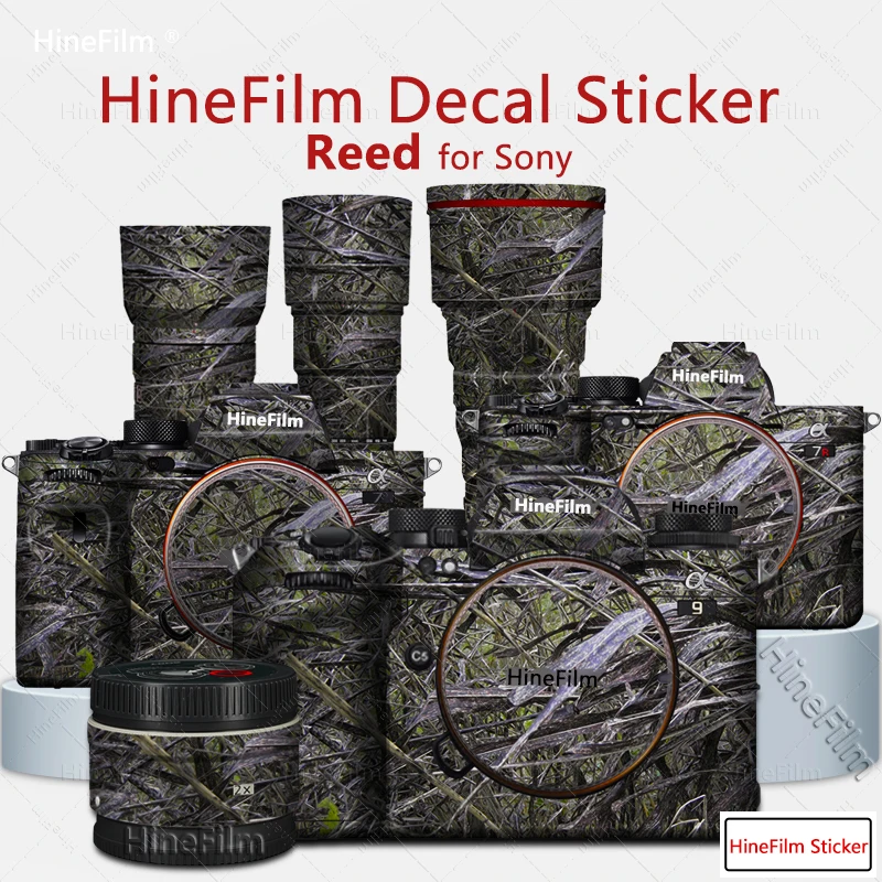 Hinefilm Skin for Sony A7M4 A7R5 Camera Decal Skin for Sony FE200-600 ...