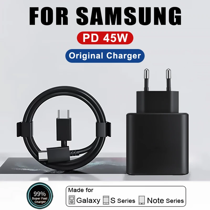 Carregador-USB-tipo-C-para-Samsung-Galaxy-PD-Original-cabo-de ...