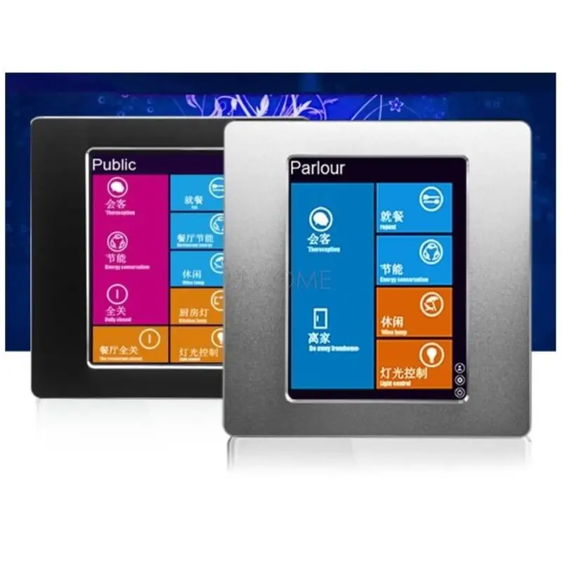 Wall-Mounting-Touchpad-Touch-Screen-3-2-in-TFT-Color-UI-Design-Smart ...