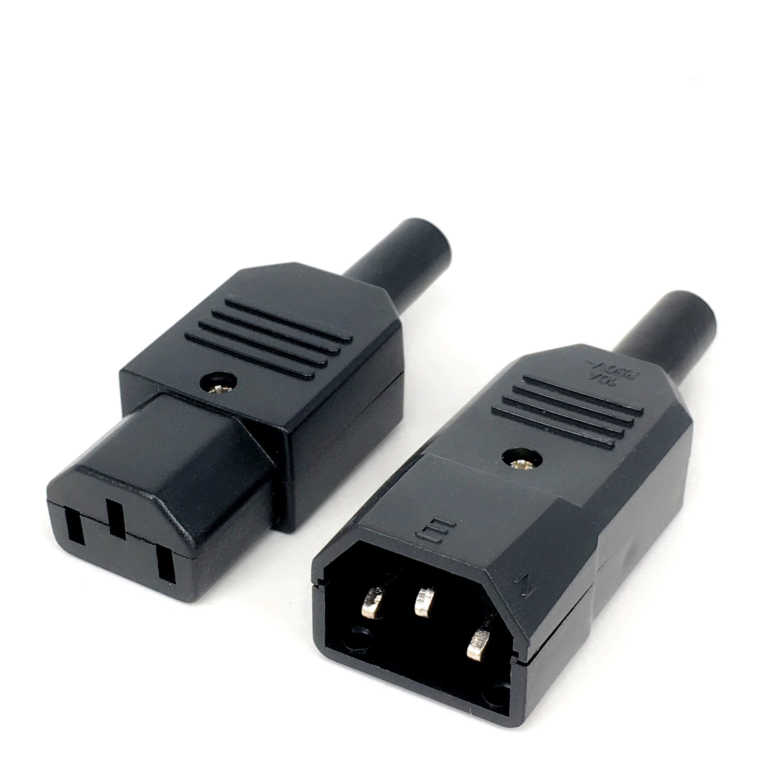 New Wholesale Price 10a 250v Black Iec C13 Male Plug Rewirable Power ...