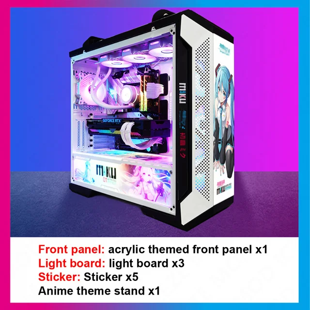 TUF GT501 ROG Gamers PC Case of DIY ARGB Lighting Panels Kit ,MOD ...