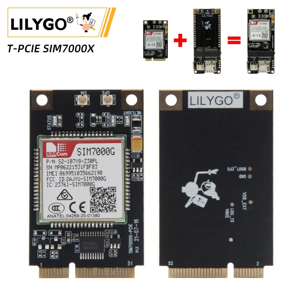 LILYGO-TTGO-T-PCIE-SIM7000-2G-NB-IoT-ESP32-Development-Board-WIFI ...