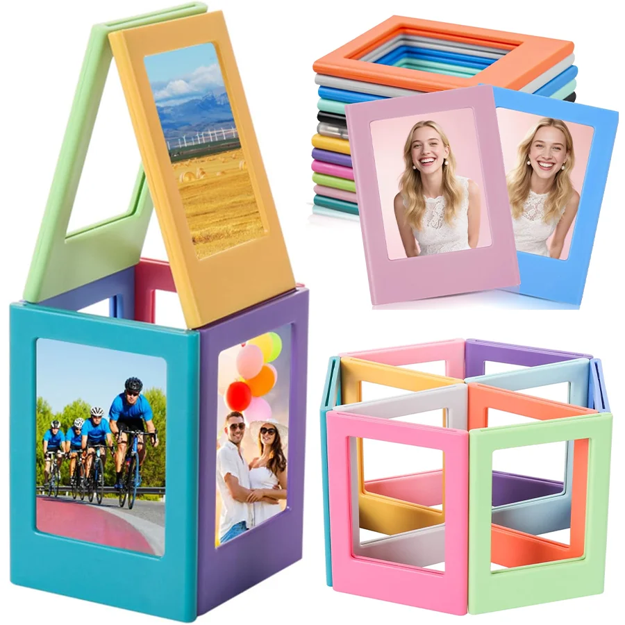 5/10/20pcs Magnetic Photo Frames for Fujifilm Instax Mini Film Papers ...
