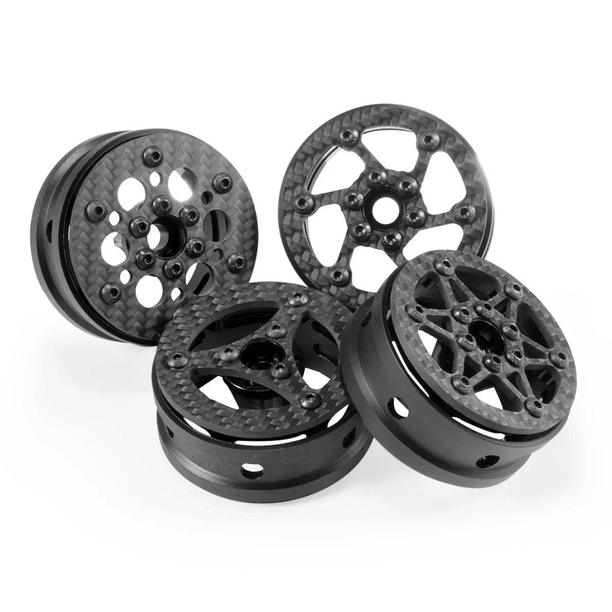 1-9-Carbon-Fiber-Wheel-Rims-for-1-10-RC-Rock-Crawler-Capra-TRX4-SCX10 ...
