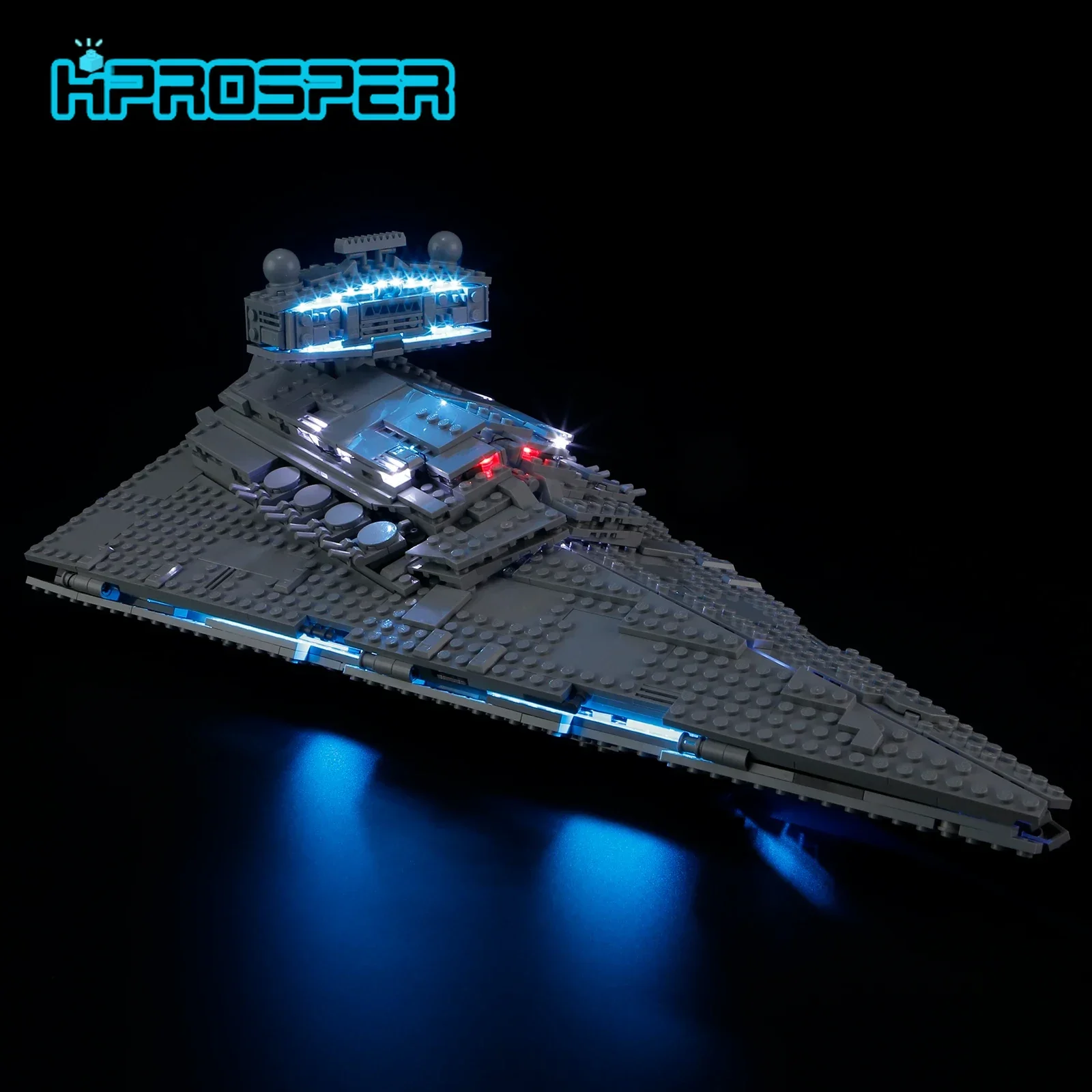 Luz LED HPROSPER (sin modelo) para LEGO 75394 Imperial Star Destroyer ...