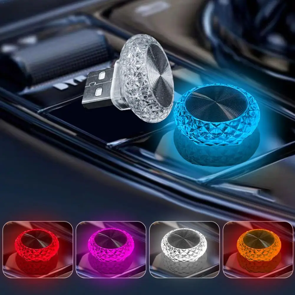 Mini-lumi-re-ambiante-LED-USB-portable-pour-voiture-lampes-d-coratives ...