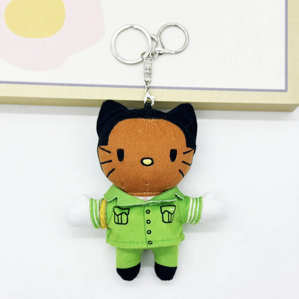 New 19cm Hello Kitty Tyler The Creator Plush Doll Cute Bag Pendant ...