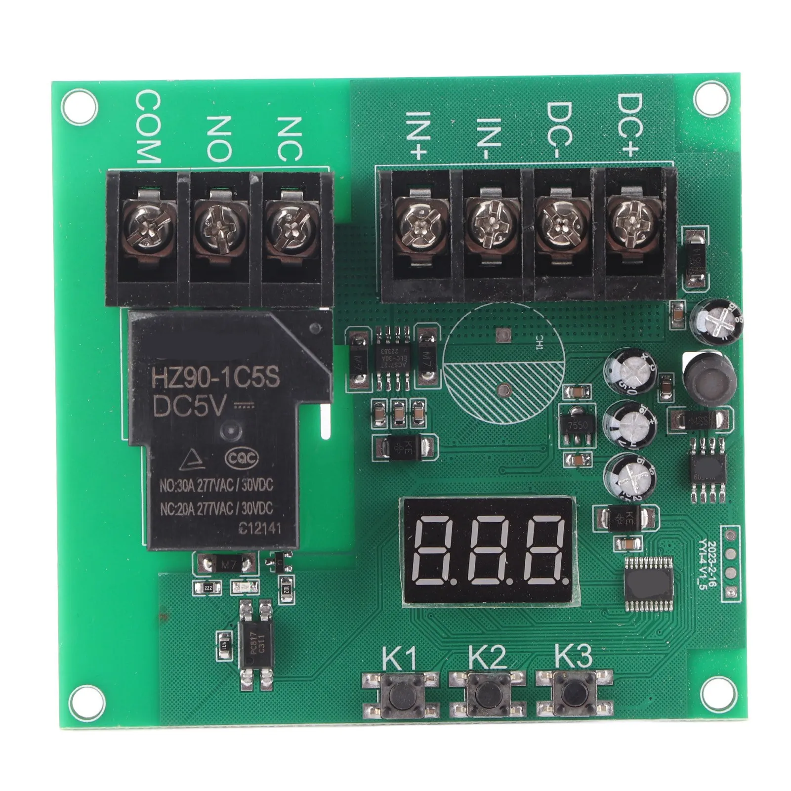 Yyi 4 Dc 7‑30v 0~30a Current Detection Module Digital Display Overcurrent Protection Sensor