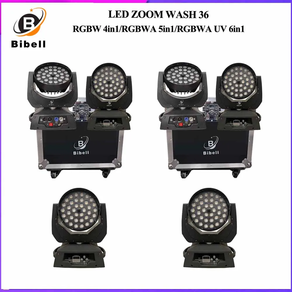 36x18w-Led-Zoom-Wash-36x18w-Rgbwauv-Moving-6-in1-Wash-Zoom-36x12w-RGBW ...