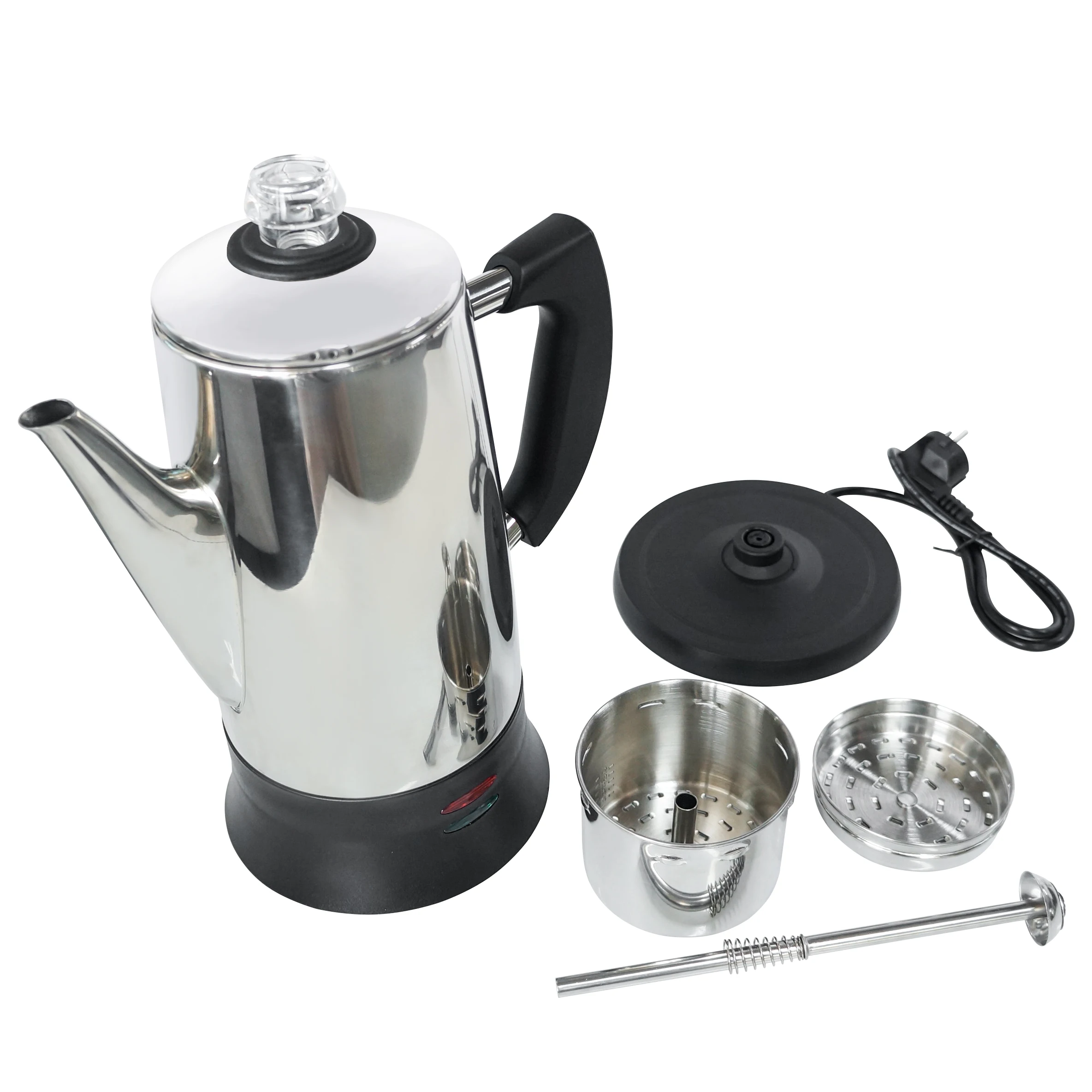 Stainless-Steel-Electric-Coffee-Percolator-110v-220v-Coffee-Maker-Pot ...
