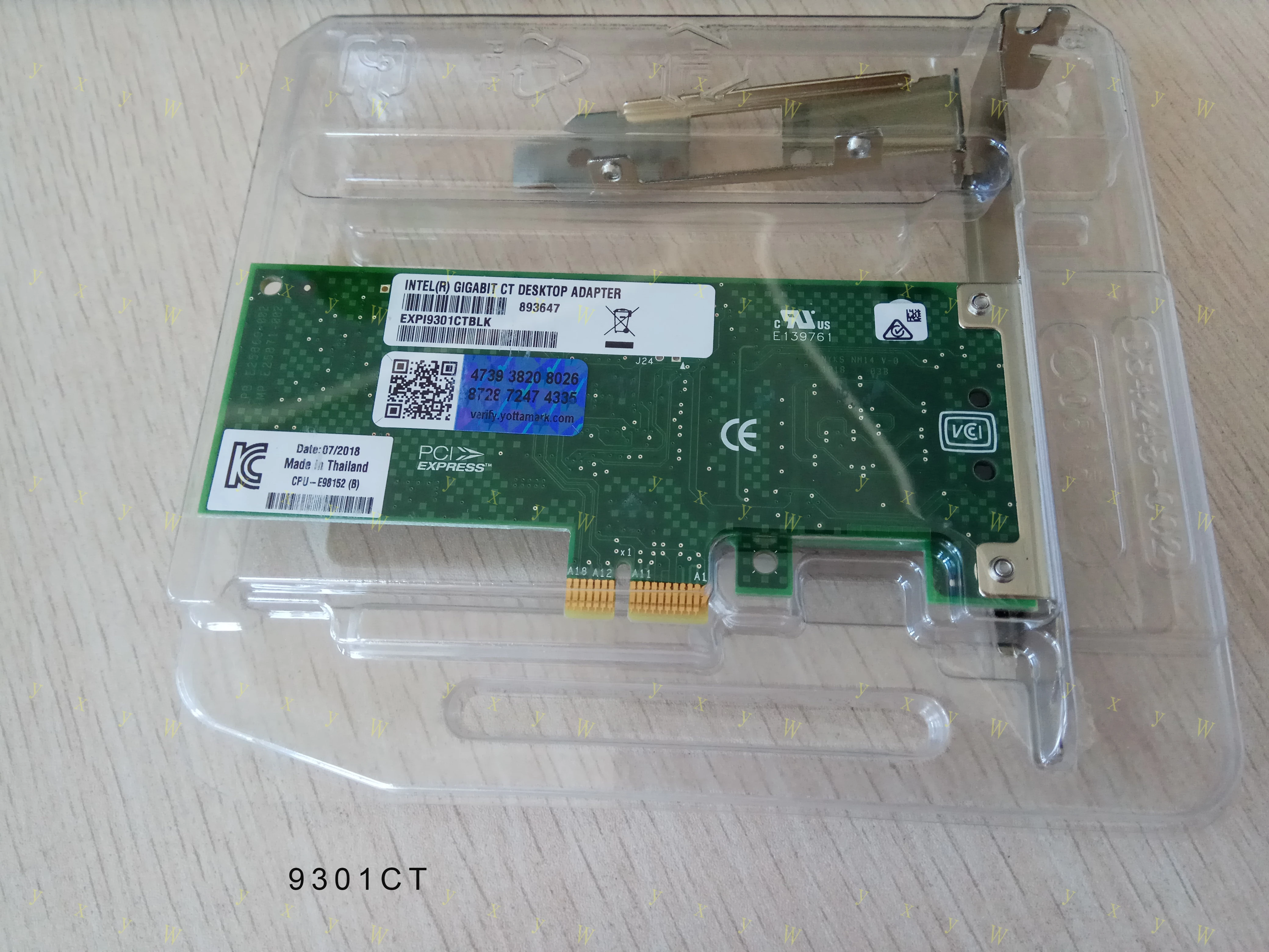 Intel EXPI9301CT 82574L Chip PCI E E Gigabit Ethernet Network Card ...