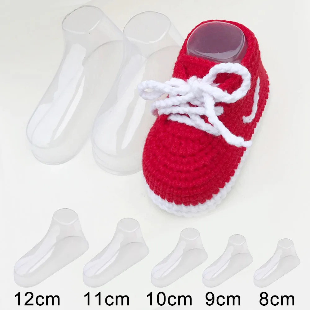 Clear-Plastic-Baby-Feet-Display-Shoe-Stretcher-Socks-Stand-Child ...