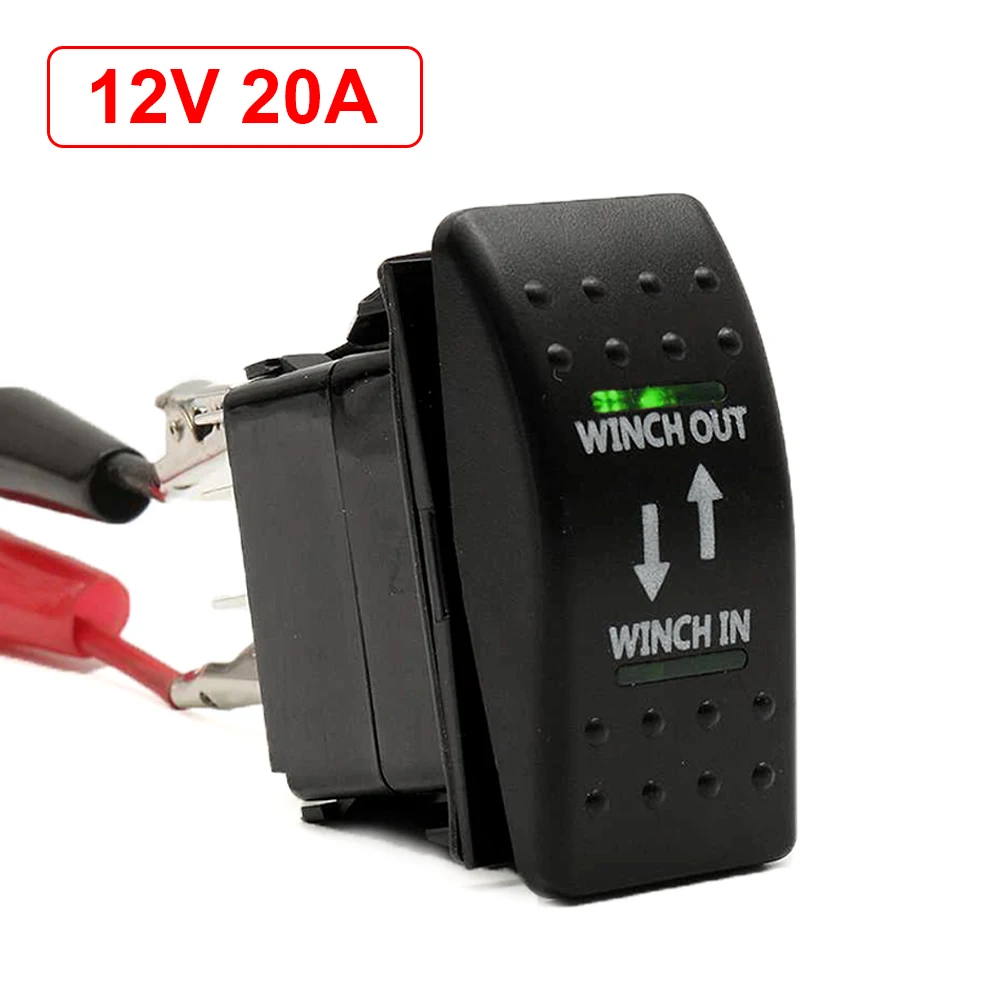 12V-20A-7-Pin-Winch-In-Winch-Out-ON-OFF-ON-Rocker-Switch-Momentary-LED ...