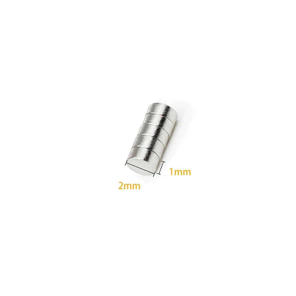 2000/3000/5000pcs 2X2 2x1mm 1×1 2×1.5mm Magnet Round N35 Superpowered ...
