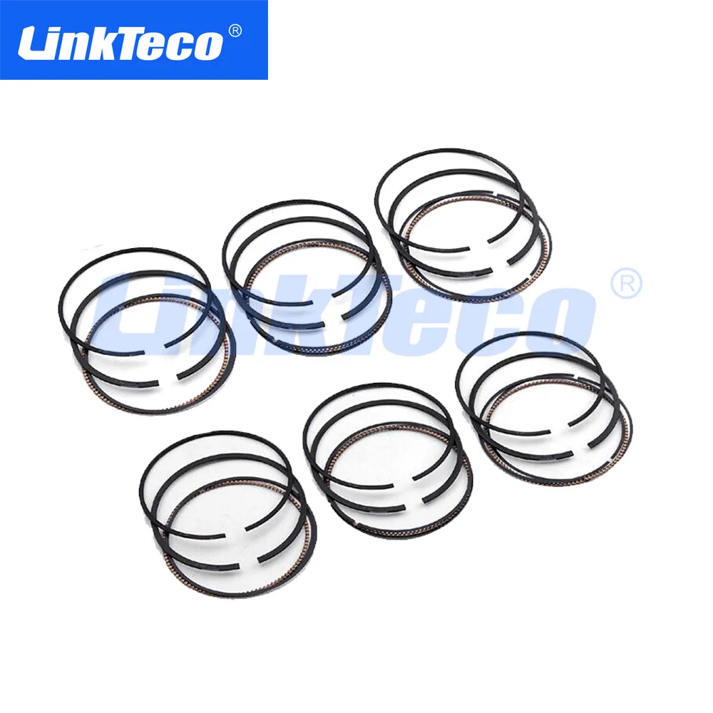 6x Piston Rings Std Oe Genuine For Cayenne Audi Q7 Vw Passat Cc R36 3.6 ...