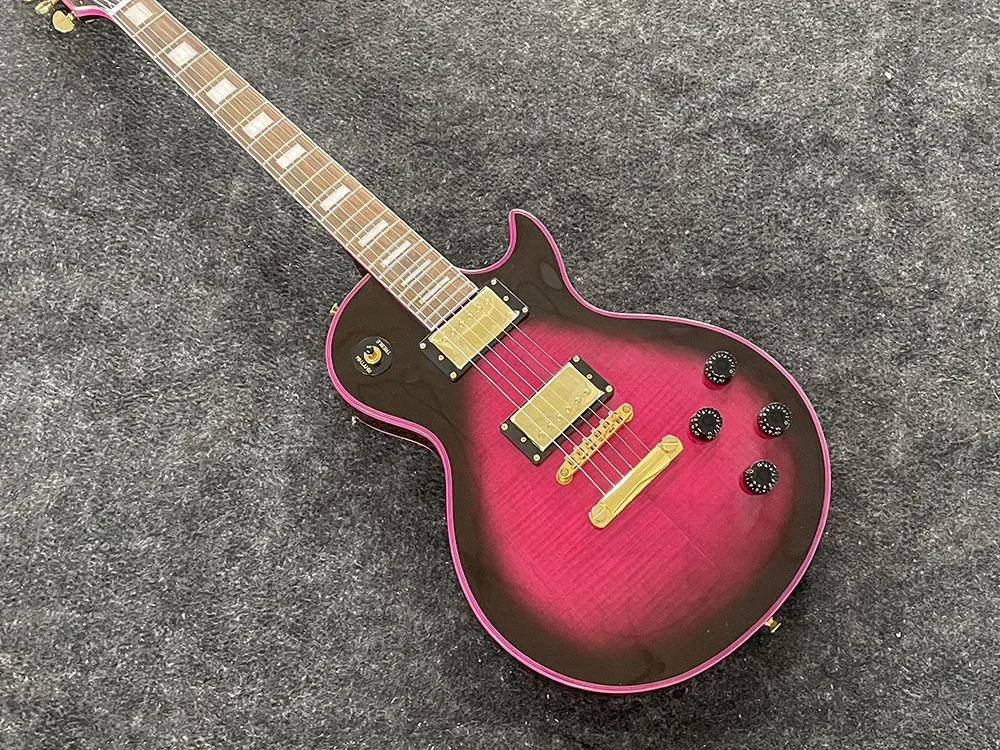 Custom-Shop-High-quality-les-paul-electric-guitar-Classic-tiger-skin ...