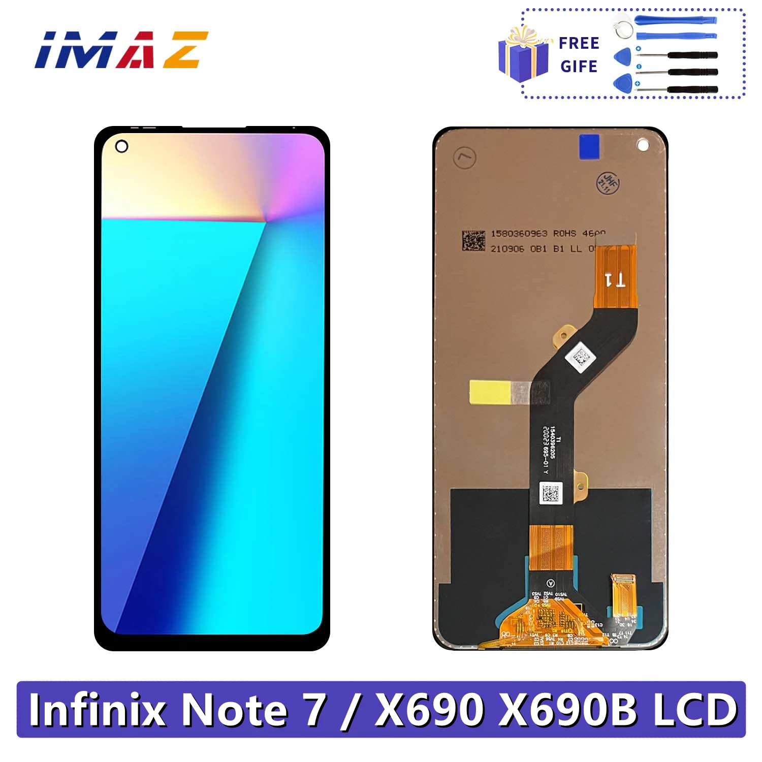 6-95-Original-For-Infinix-Note-7-X690-X690B-LCD-Display-Touch-Screen ...