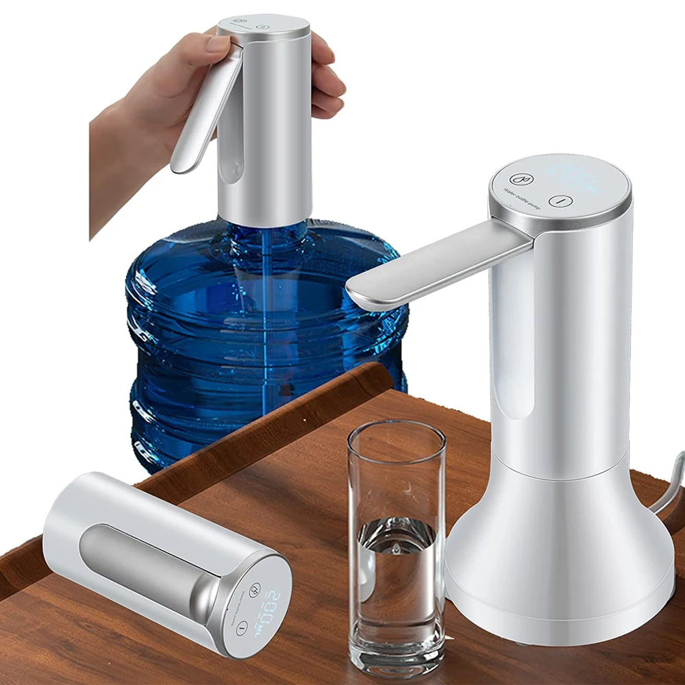 Portable Drink Dispenser Electric Water Dispenser Pump Foldable Desktop ...