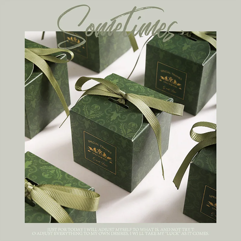 20-50Pcs-Light-Luxury-Box-Ribbon-Folding-Square-Boxes-Commemorative ...