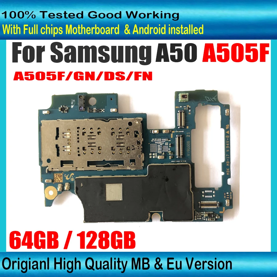 Placa-base-desbloqueada-para-Samsung-Galaxy-Tab-A50-A505F-A505FN-A505FD ...