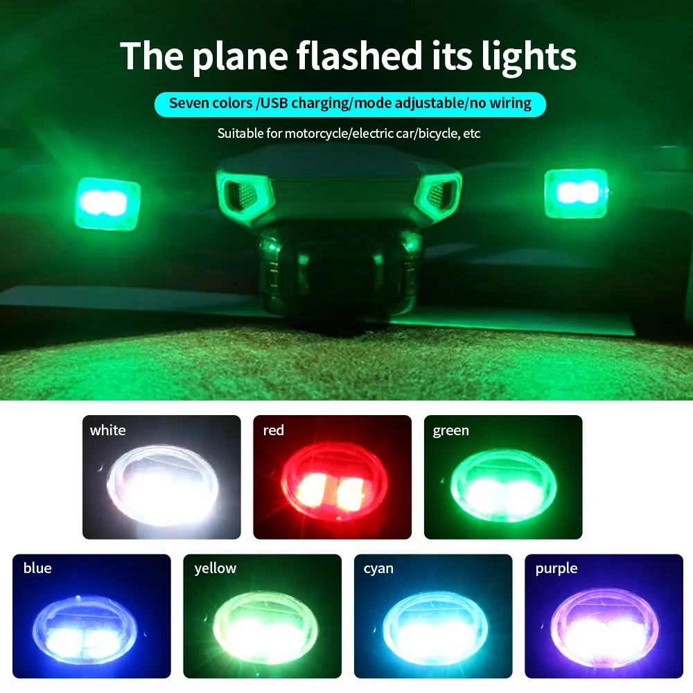 7-Colors-LED-Flash-Position-Wireless-Light-Strobe-Light-Anti-collision ...