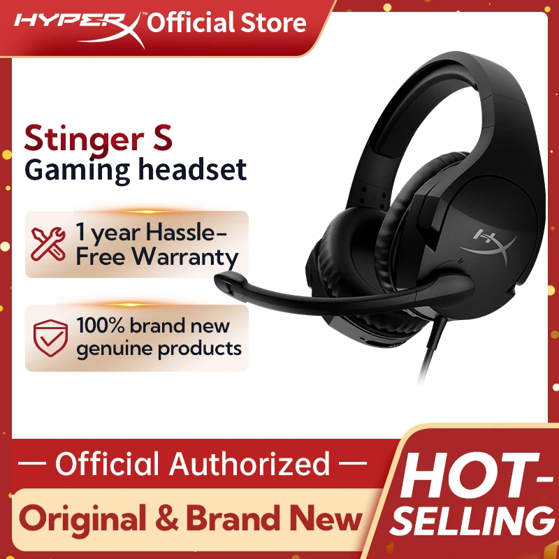 오리지널 HyperX Cloud Stinger/ Cloud Stinger S 게임용 헤드셋 헤드폰, PC PS4 Xbox 헤드폰 용 마이크 포함| | - AliExpress