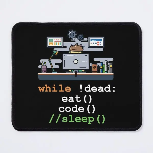 Python-programador-comer-c-digo-sleep-mouse-pad-impress-o-computador ...