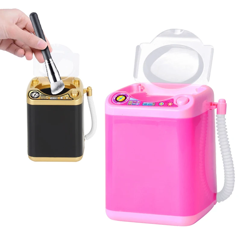 Cosmetic-Tools-Automatic-Washer-Mini-Electric-Washing-Machine-Makeup ...