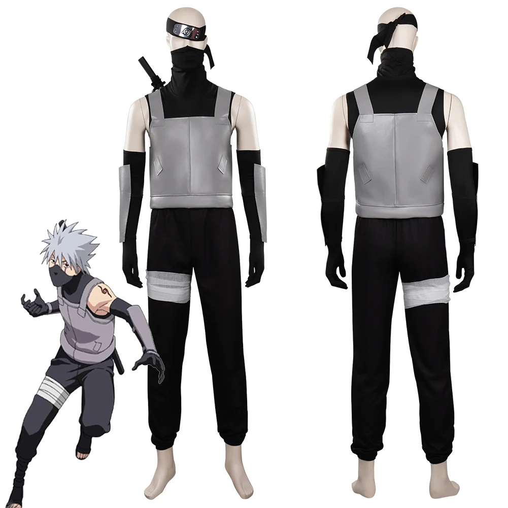 Anime Naruto Hatake Kakashi Dress Sets Cosplay Costume - AllCosplay.com
