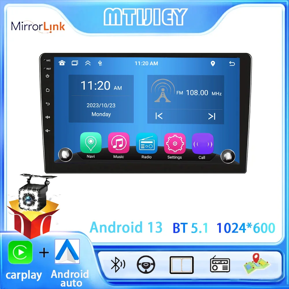 Android-13-Universal-Car-Radio-for-Nissan-Kia-Honda-Toyota-VW ...