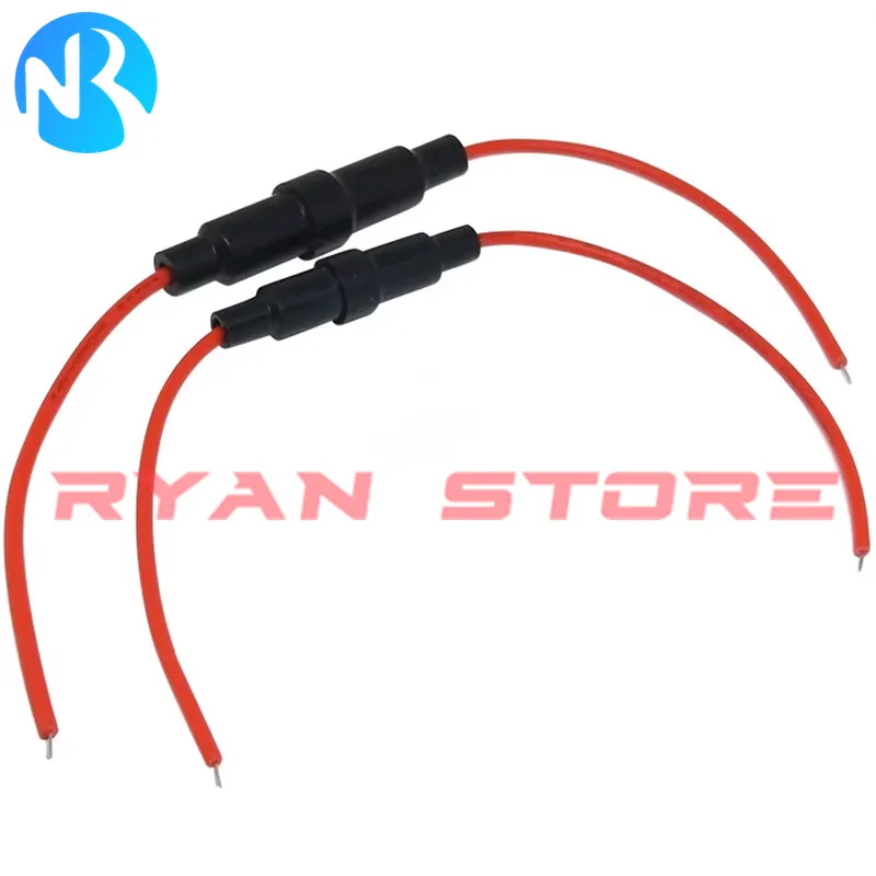 10PCS-6X30-5X20MM-Glass-Tube-Fuse-Holder-Screw-Type-Quick-Blow-Fuses ...