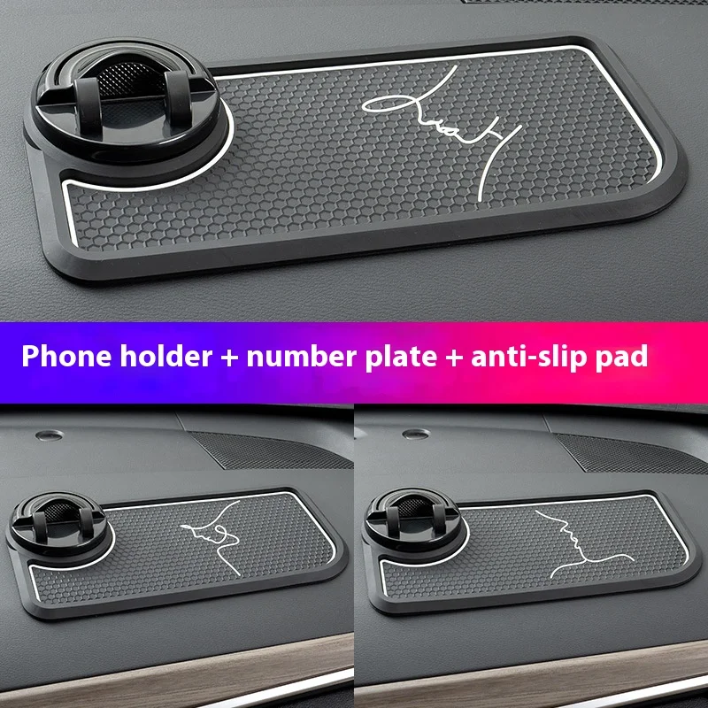 New Car Multi-Functional Phone Holder Anti-Slip Mat Heightened and ...