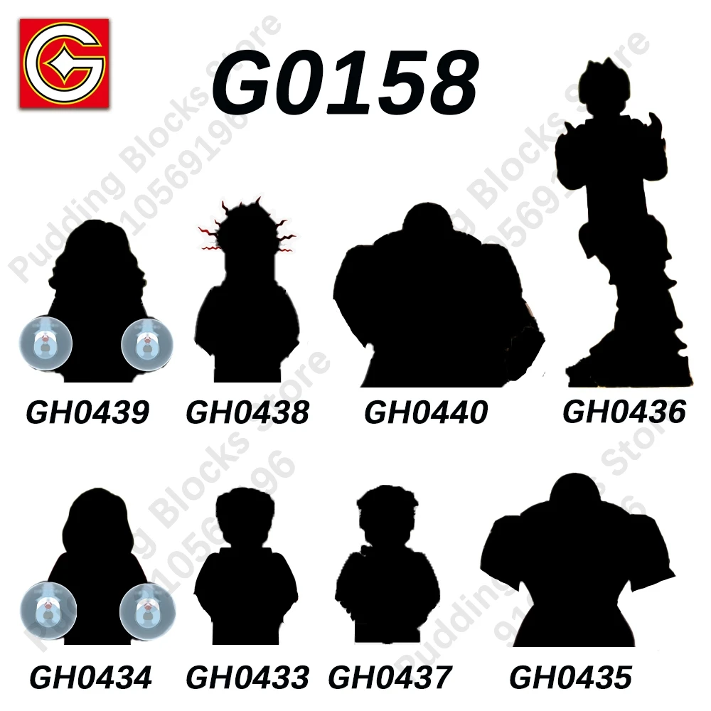 G0158 Action Movie Figures Parts GH0433 GH0434 GH0435 GH0436 GH0437 ...