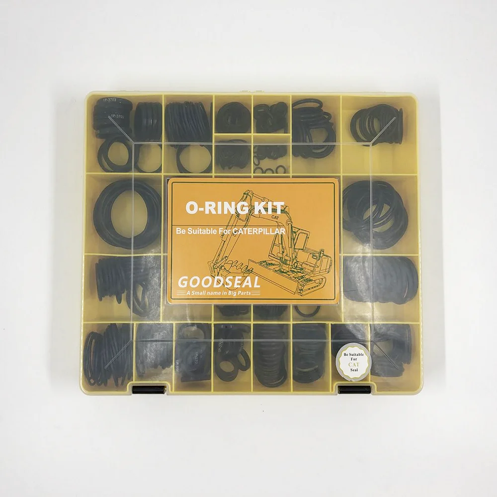 Ekskavatör o-ring seti Caterpillar CAT 32 boyutları 510 adet NBR90 ...