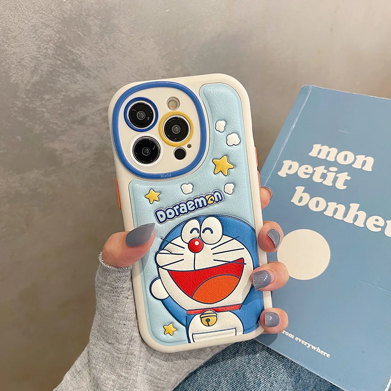 DORAEMON-Kawaii-Iphone-11-Cases-for-Women-Cartoon-Cover-for-Iphone-14 ...