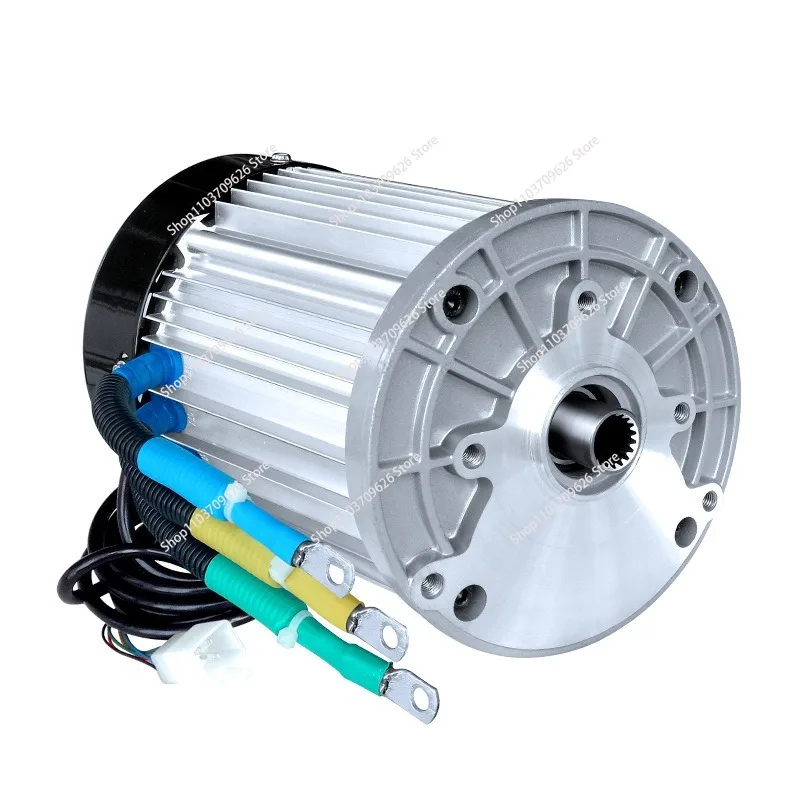 60V-72V-3000W-4600RPM-permanent-magnet-brushless-DC-motor-differential ...