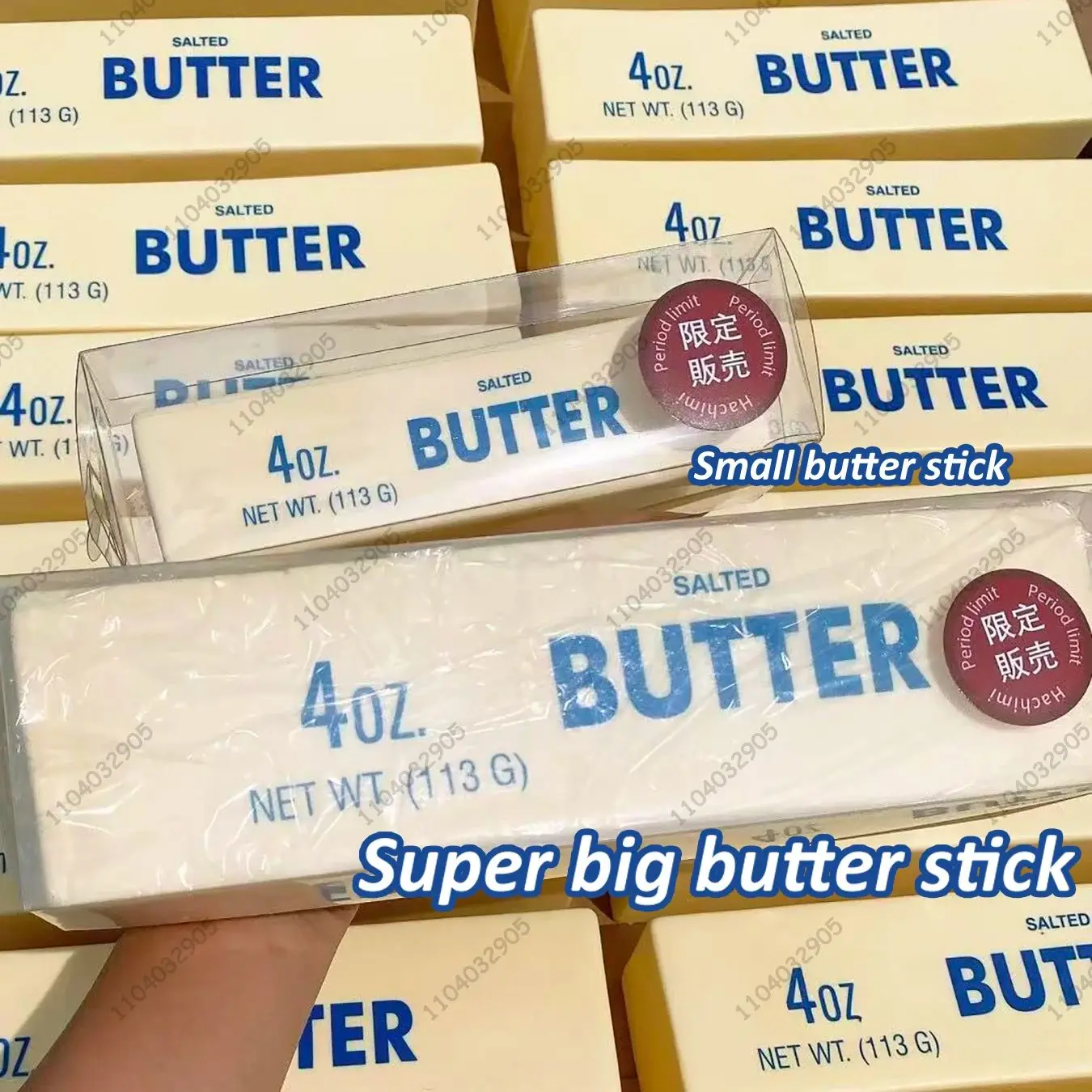Squishy Super Big Butter Stick Slow Rising Fidget Toy Giant Butters ...