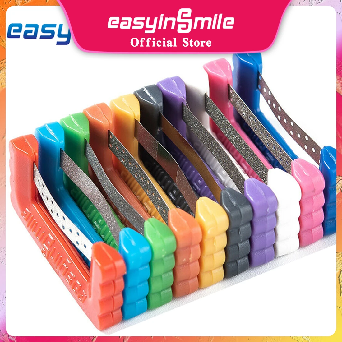 Easyinsmile-10Pcs-Dental-Orthodontic-Quick-Strips-Serrated-IPR ...