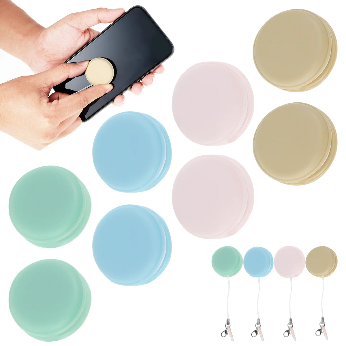 8Pcs-Macaron-Smartphone-Screen-Wipe-Portable-Phone-Screen-Cleaner-with ...