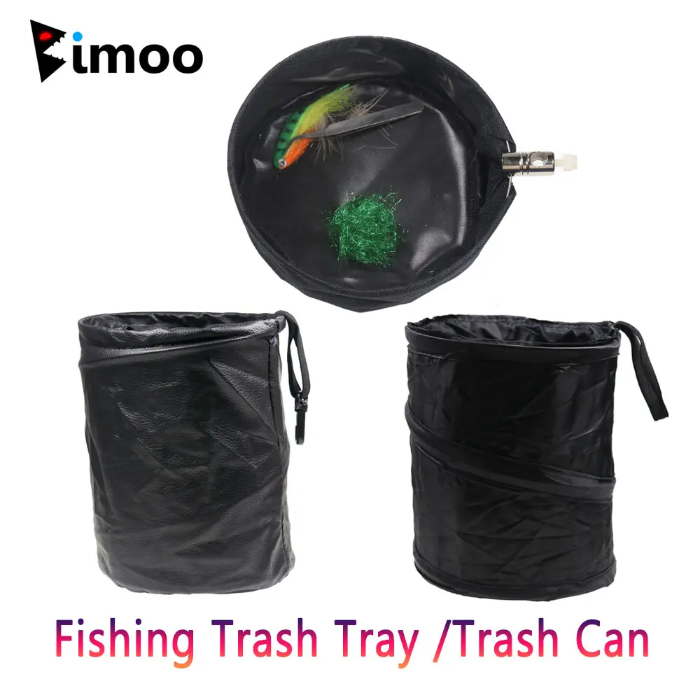 Bimoo-1PC-Mini-Fishing-Trash-Can-Waterproof-Waste-Basket-Fly-Tying ...